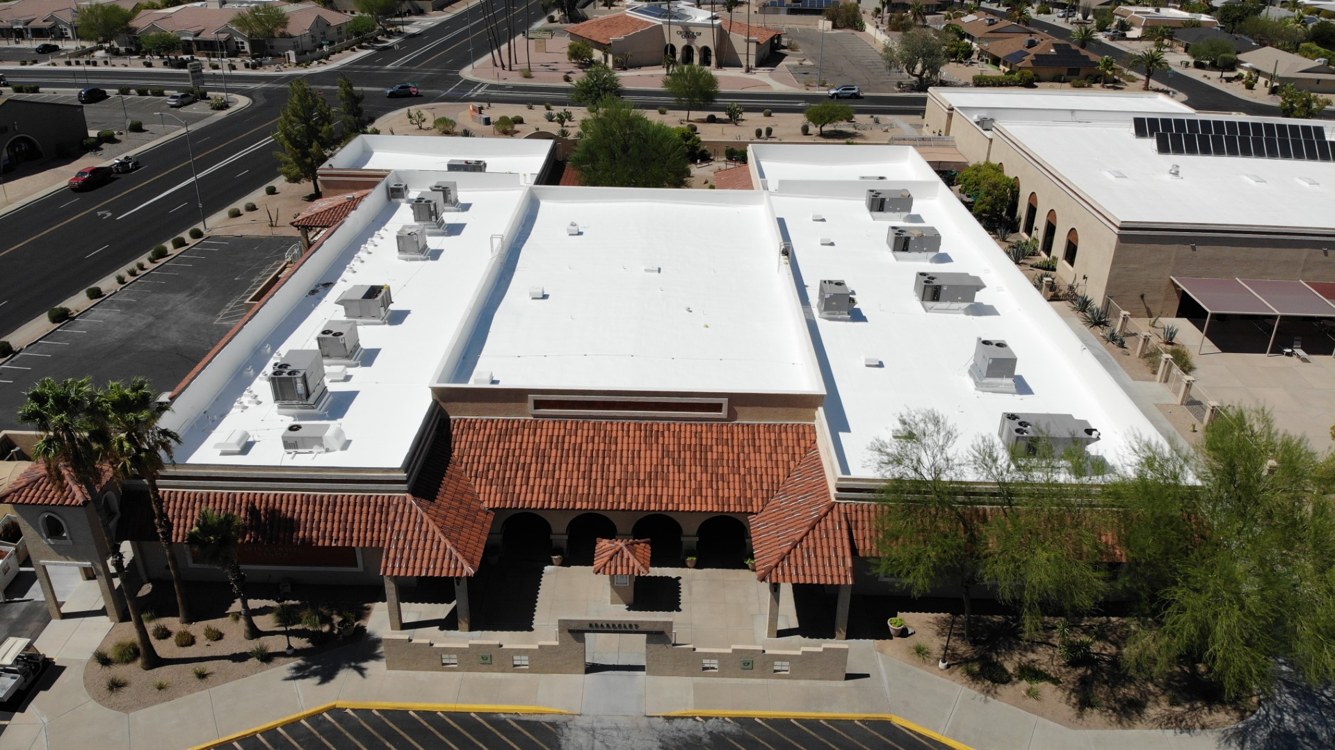 Foam Roofing | Gryphon Roofing & Construction